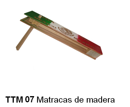 Matracas de madera | ASLUBYGAMES